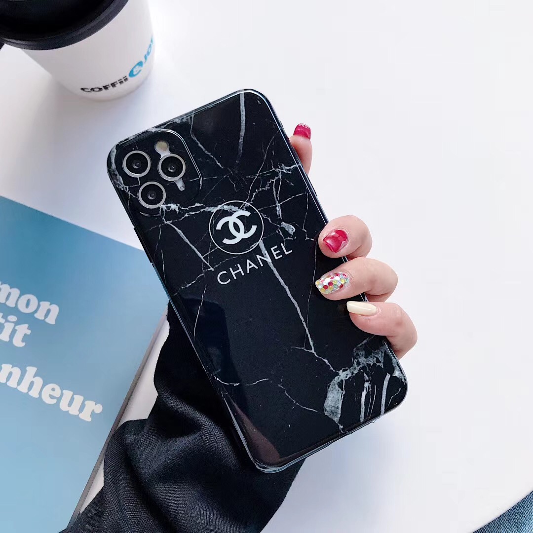 シャネル アイフォン12Pro Max/12ソフトケース 大理石柄 男女兼用 CHANEL iPhone 12 max/12Proカバー オシャレ